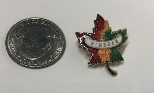 Windsor Canada Maple Leaf Pin | eBay