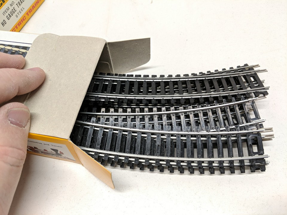 Bachman Train HO Gauge Track Set Steel Item 44-2773 44-2781 Curved ...