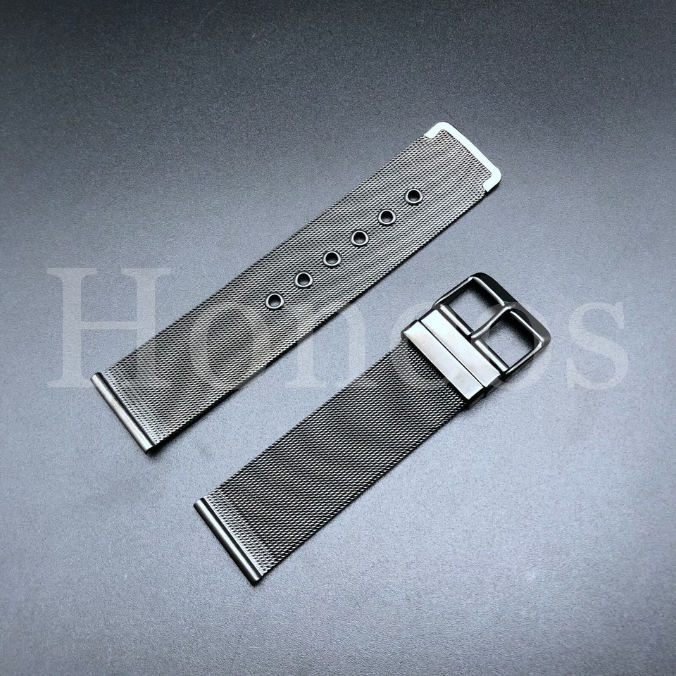 18/20/22/24MM Milanese Watch Strap Band Stainless Steel Mesh Bracelet ...