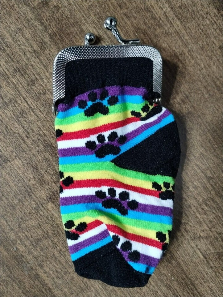 Sock Purse Baby Coin Change Cat Dog Shoe Star Monkey Heart Frog Cow 15% ...