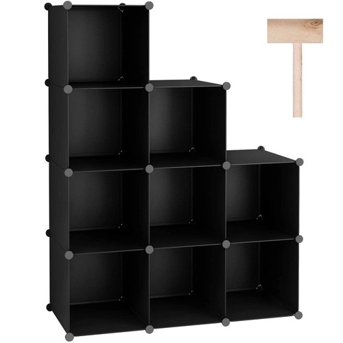 Cube Storage 9cube Bookshelf Plastic Closet Cabinet Organizer Diy ...