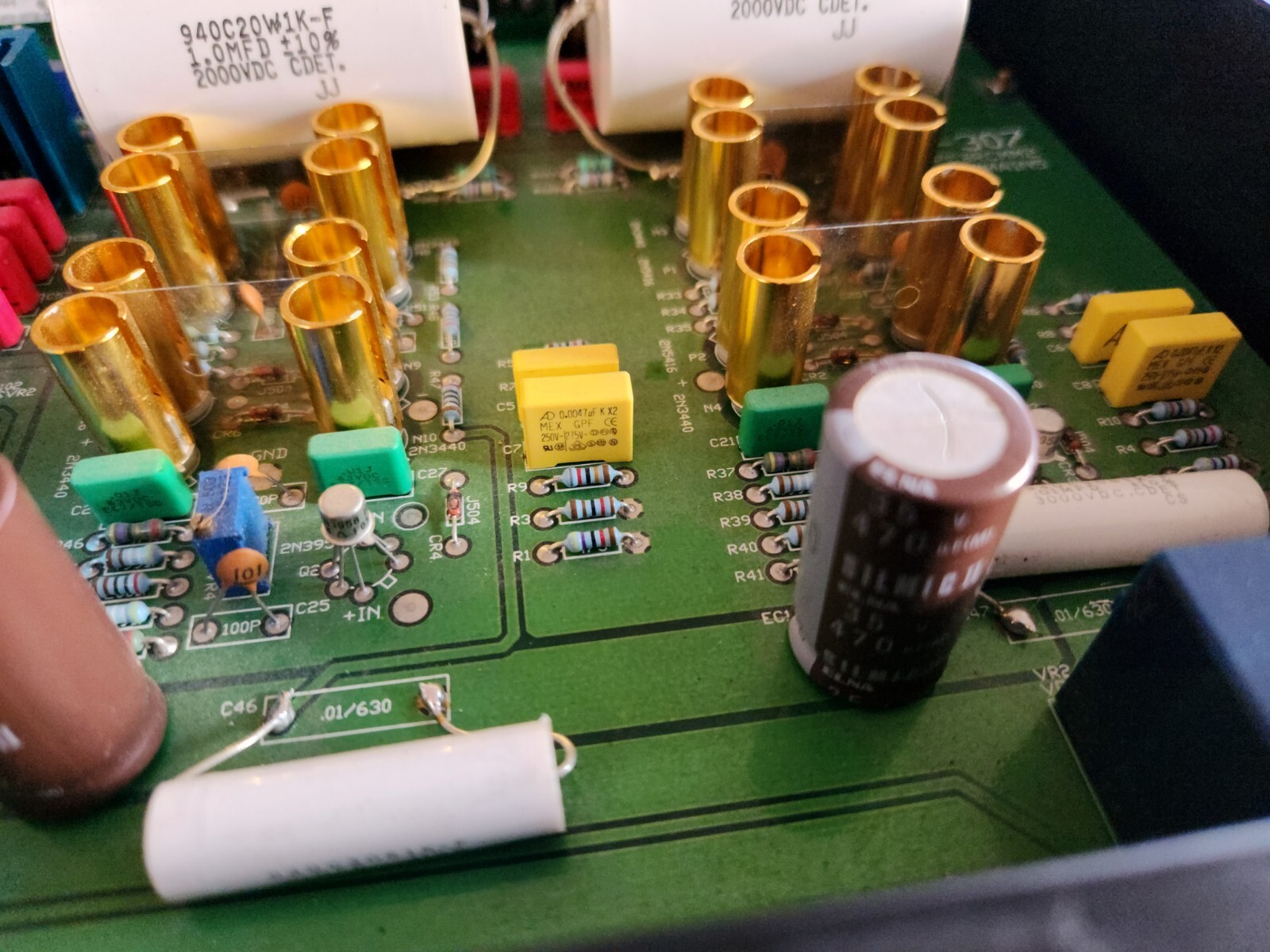 Audiophile Usher Audio P-307 Preamplifier Restoration Modification ...