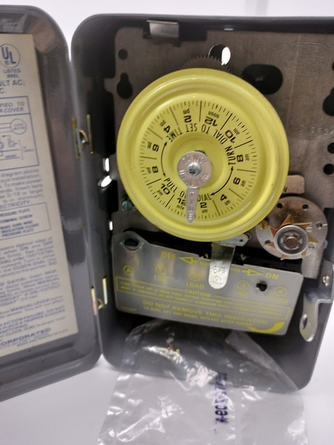 Intermatic Mechanical Time Switch SPST T172 W/ 7 Day Skipper Industrial Grade for sale online | eBay