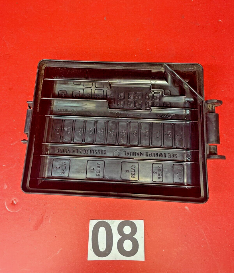 🔥99-04 Ford Mustang Relay Fuse Box Cover Lid Engine Bay Under Hood OEM ...