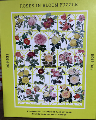 puzzle Potter 1000 Piece Jigsaw Puzzle Roses in Bloom New York ...