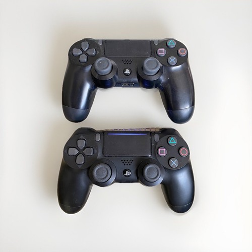 Lot of (2) Official Sony PS4 PlayStation 4 Wireless Controller Black ...