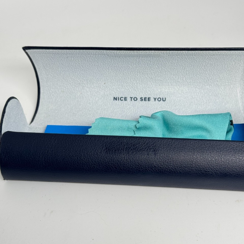Warby Parker Blue Eyeglasses Glass Glasses Hard Magnetic Case (Only) | eBay