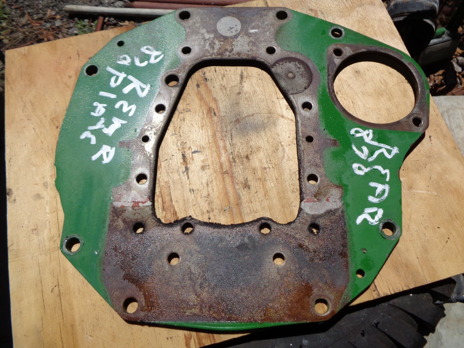 JOHN DEERE 870 YANMAR 3TN84-RJK......REAR ENGINE PLATE | eBay