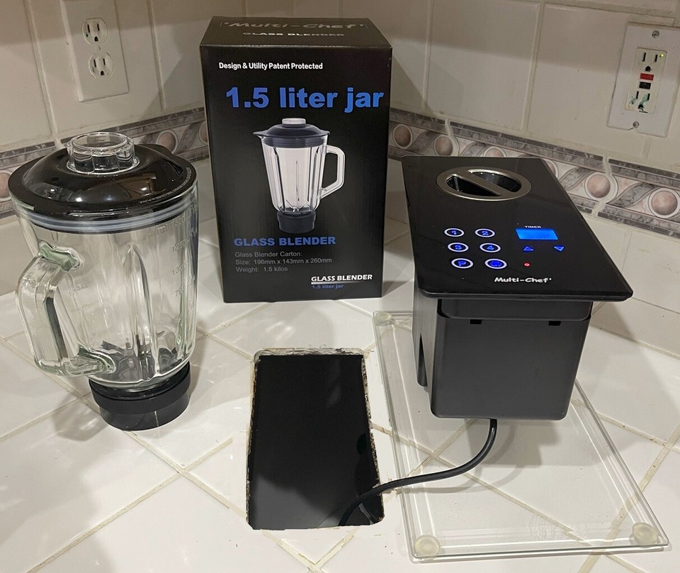 In Counter Blender & Food Processor (Nutone Food Center) w 1000W Drop ...