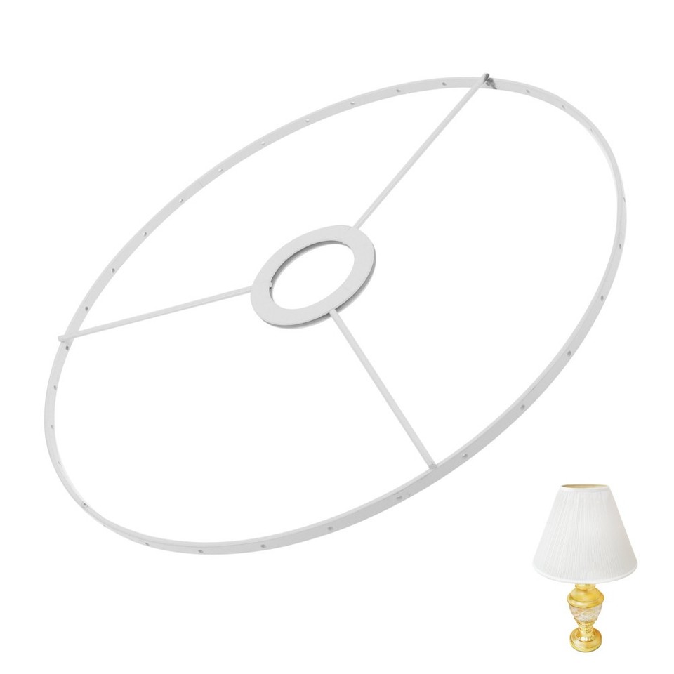 Frame for The Lamp Shade Metal Collar Rings Lampshade Holders Wire ...