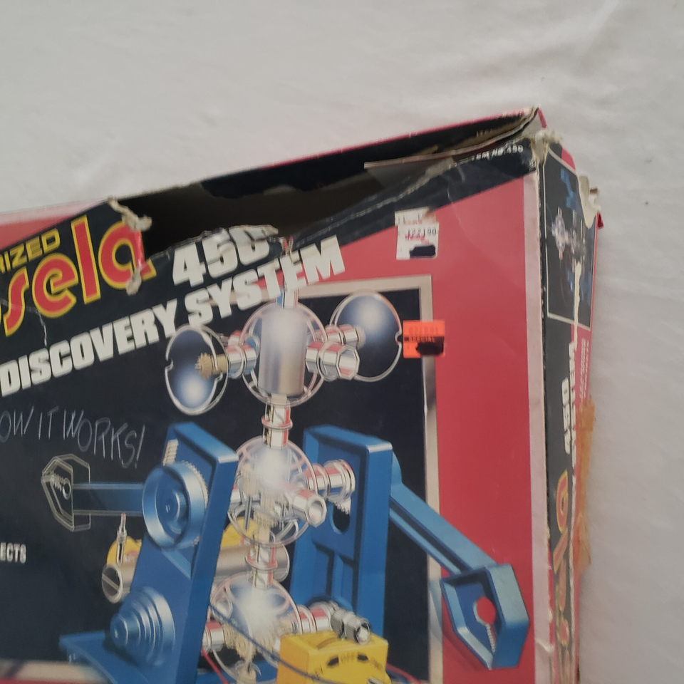 Motorized Capsela 450 Science Construction Toy System Retro Robot PARTS ...