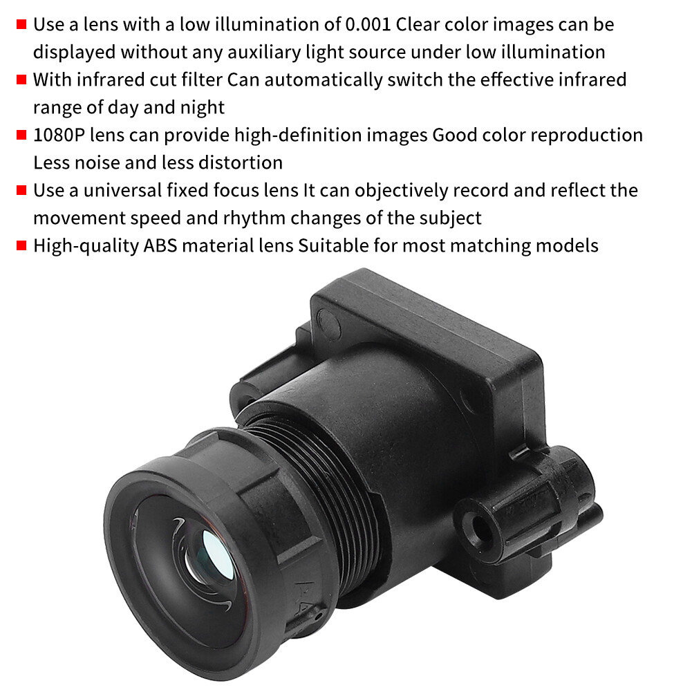 2MP Day And Night Full Color Lens HD 4mm Length IR M12 Mount For Secur ...