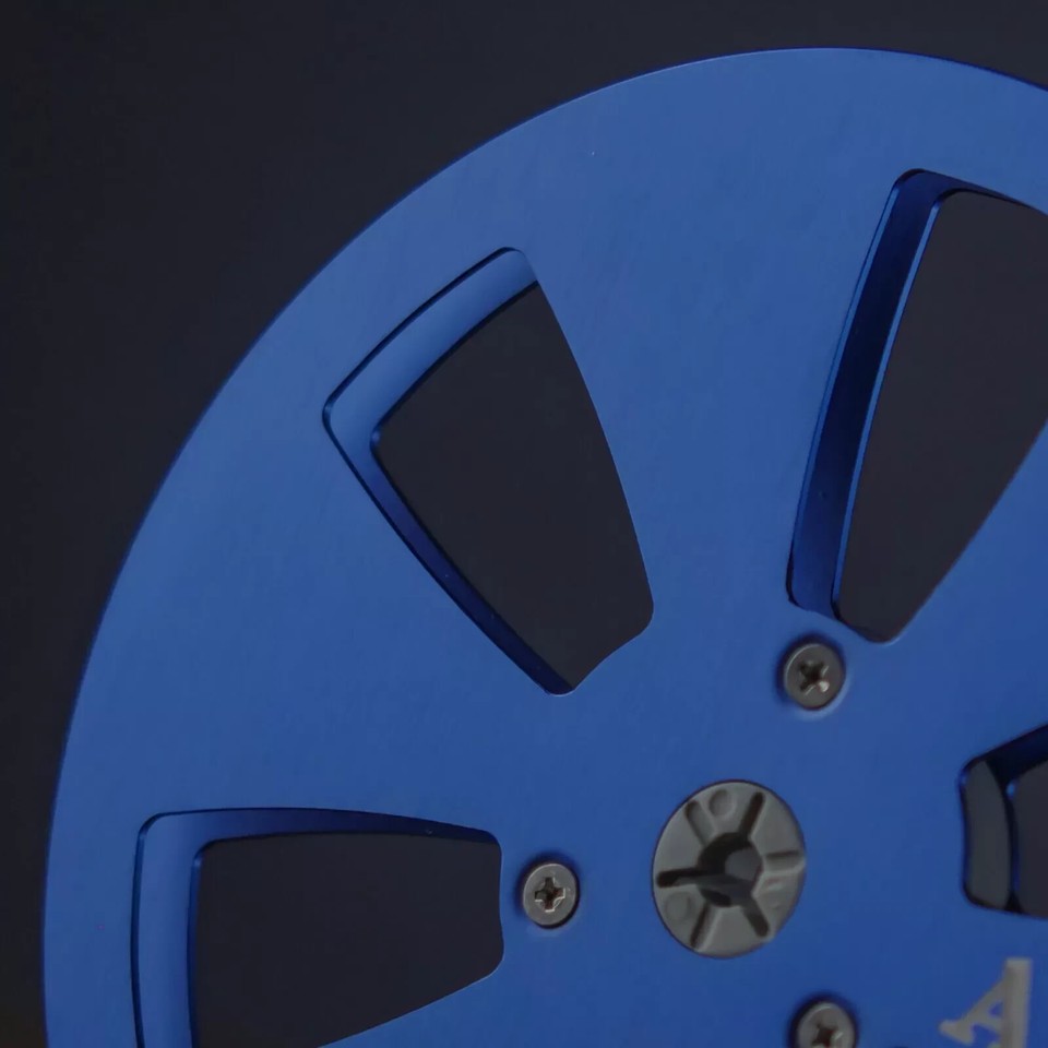 One 7'' Blue AKAI Light Metal Aluminum Reel to Reel Take Up Reel for ...
