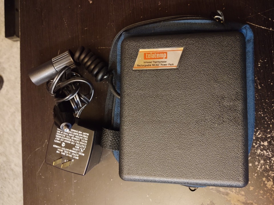 Telatemp Infrared Thermometer/Helium Neon Laser Model 44L-1 | eBay