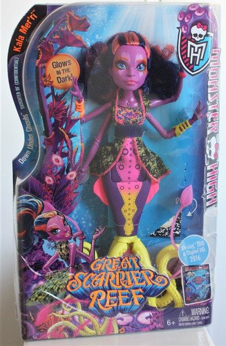Monster High GREAT SCARRIER REEF Kala Mer'ri (C3) | eBay
