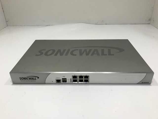 SonicWALL NSA 2400 Network Security Appliance Gigabit Ethernet Firewall ...