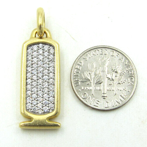 David Yurman Cairo Cartouche Amulet & Diamond Pave Pe… - Gem
