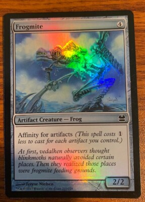 2013 Mtg Magic the Gathering Modern Masters Frogmite Holo #207/229 | eBay