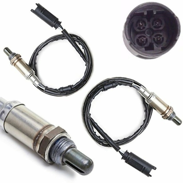 2x Rear O2 Oxygen Sensors for BMW E39 E46 Z4 Z3 X3 X5 E53 Downstream ...