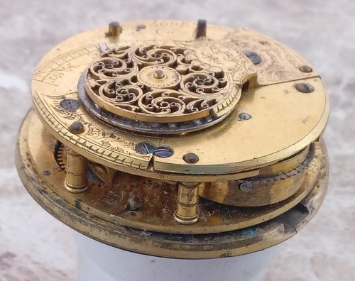 Liverpool Chain Fusee Verge Pocket Watch Movement 1830 | eBay