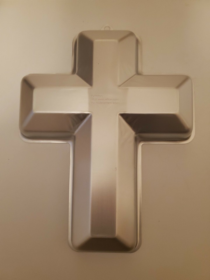 New Wilton CROSS Easter Baptism First Communion Religion Church Cake ...