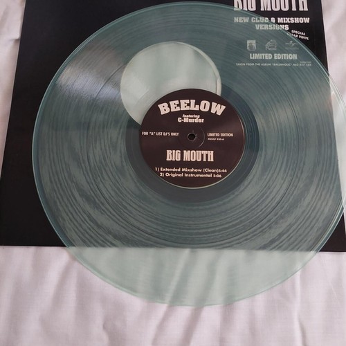 BEELOW FEATURING C MURDER - BIG MOUTH - SPECIAL CLEAR VINYL - A2023-050 ...