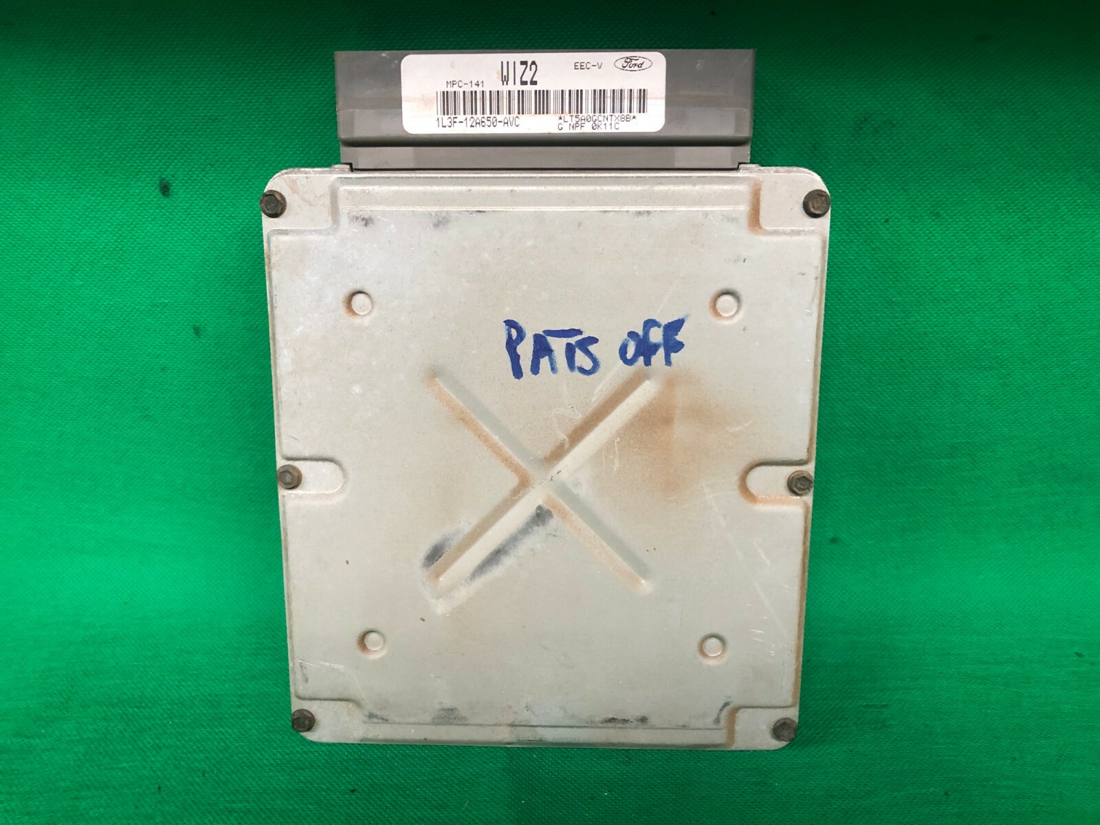 PATS OFF PLUG & PLAY 01 FORD F150 4.6 ECU ECM PCM CONTROL 1L3F-12A650 ...