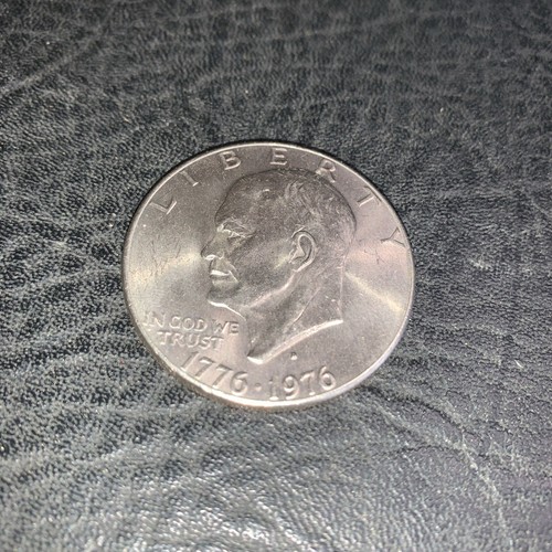 1776-1976 Eisenhower Liberty Bell Moon One Dollar US Bicentennial Coin ...