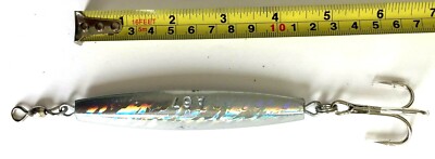 6 OZ Mylar Holographic Diamond Jigs with Treble Hook -2 pcs Sale for ...