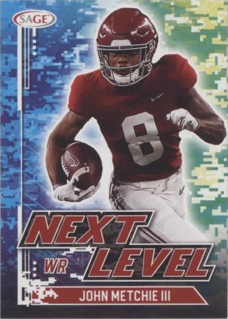 2022 SAGE Low Series - Next Level Red #70 John Metchie III (RC) for ...