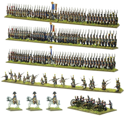 Black Powder: Epic Battles - Waterloo French Infantry Brigade | eBay