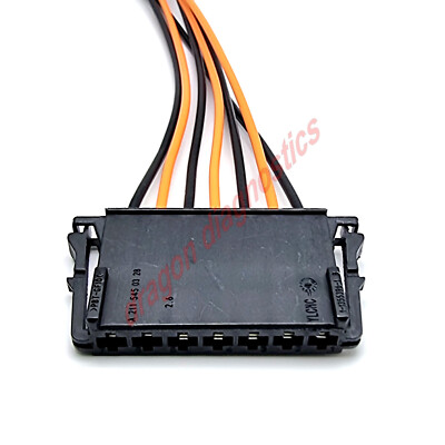 Prewired Mercedes MB C CLASS W203 Sedan Rear Tail Light Wired Connector ...