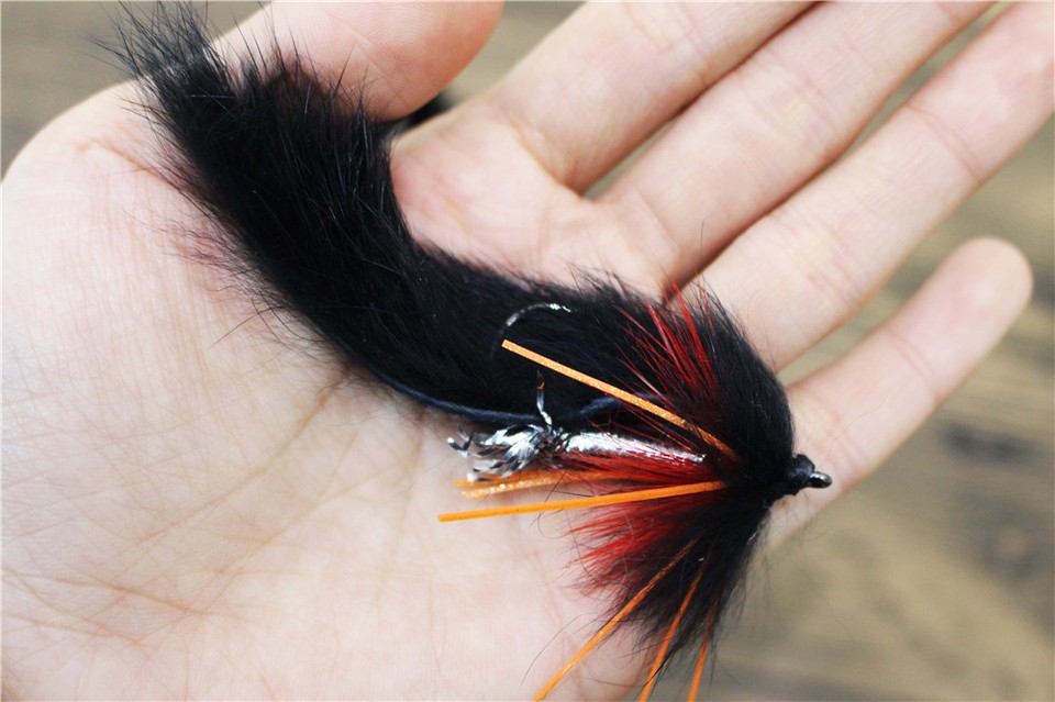 12 Colors Straight Cut Rabbit Zonker Strips Hare Hair Fur Fly Tying ...