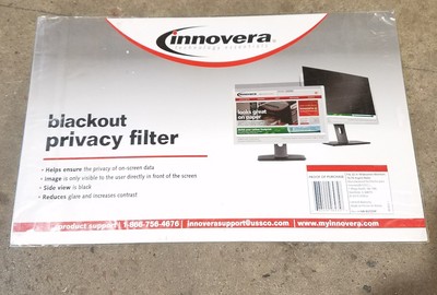 Innovera BLF22W, Black-Out Privacy Filter for 22" WIDESCREEN LCD ...