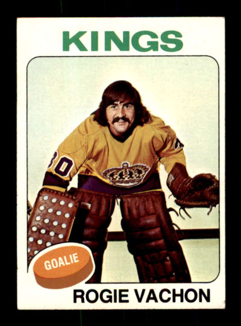 1975-76 Topps #160 Rogie Vachon EX/EX+ Kings 546539 | eBay