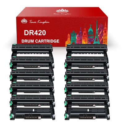 10 Pack DR420 Drum Unit For Brother DR450 HL-2240 2270DW 2280DW MFC ...