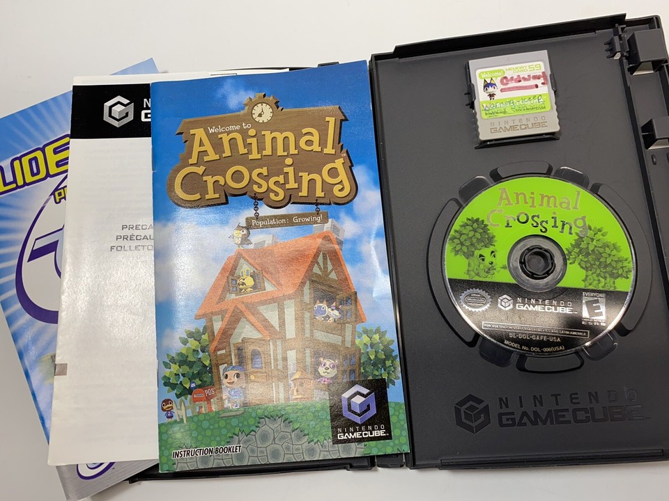 Animal Crossing (Nintendo GameCube, 2002) Complete With Memory Card ...