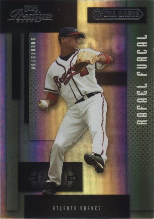 2004 Playoff Prestige - Rafael Furcal #22 Xtra Bases Black /75 for sale ...