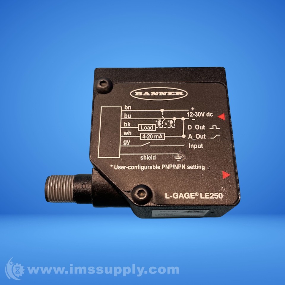 Banner Engineering Corp. LE250IQ Displacement Sensor 1337 | eBay UK