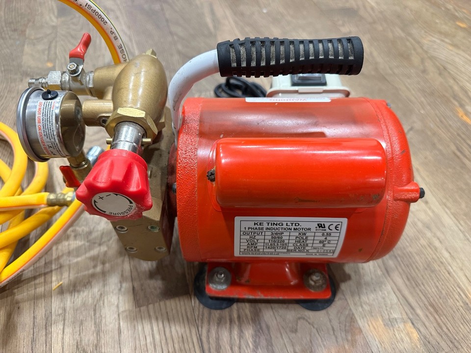 Reed EHTP500 Hydrostatic Test Pump 110V 60 HZ 500 PSI 2GPM 08170 110V ...