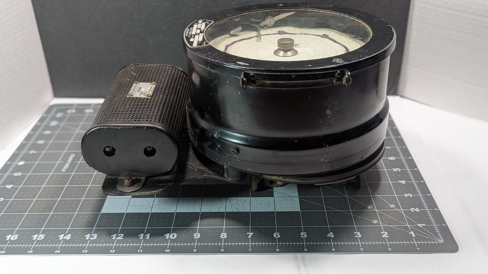 Westinghouse Antique Recording Ammeter Steampunk Electrical Meter ...