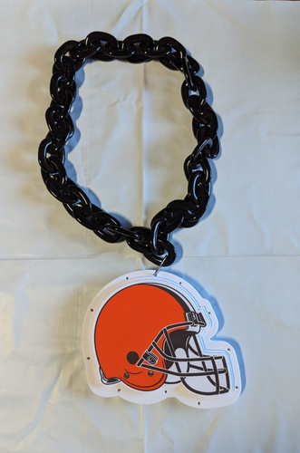 Cleveland Browns Foam Fan Chain - LIGHT UP - Team LED Necklace Big Logo ...