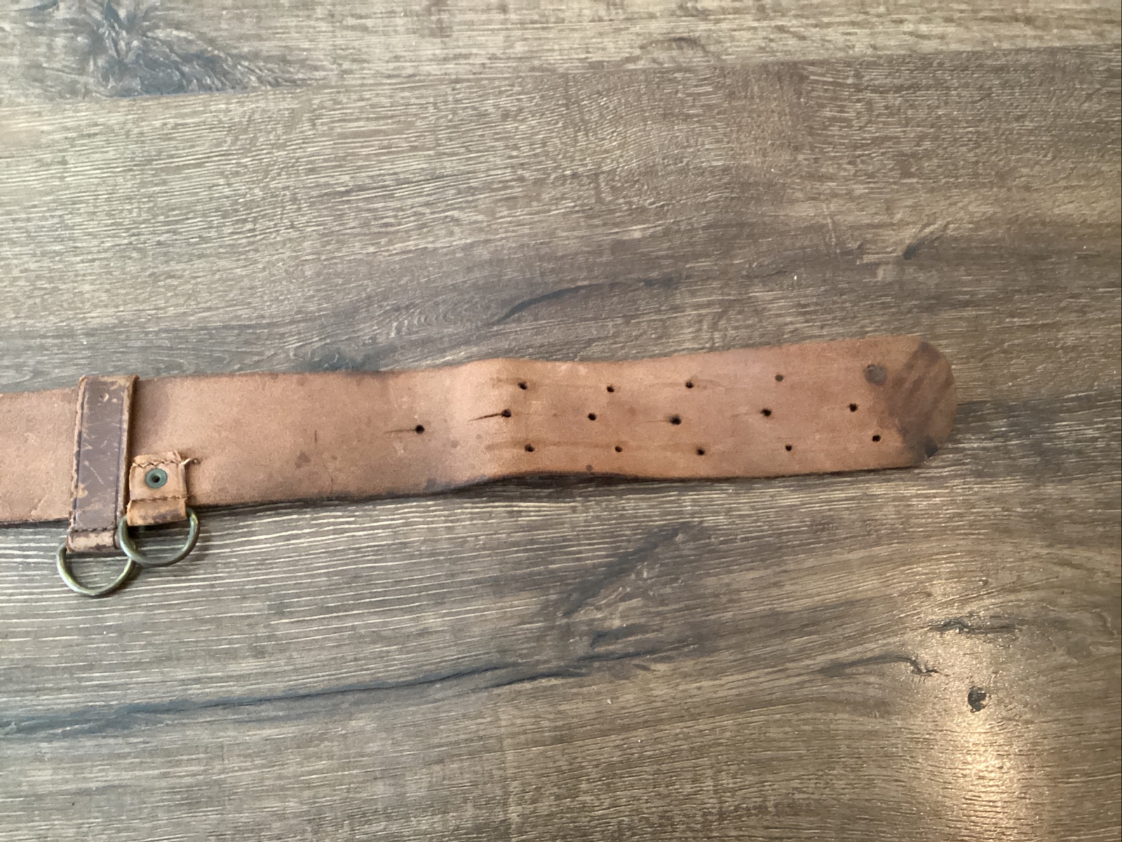 WWII Japanese Army Officers Leather Sword Saber Belt WW2 Pacific ...