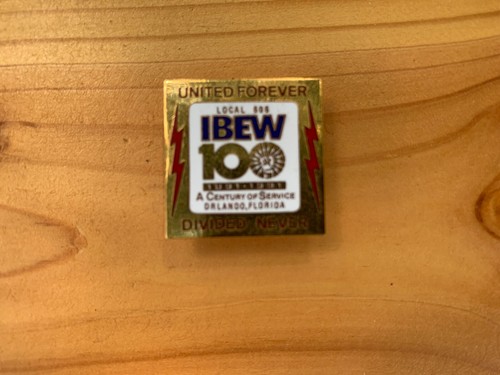 IBEW Lapel Pin Local 606 Orlando - Free Shipping | eBay