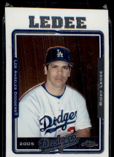 2005 TOPPS CHROME RICKY LEDEE LOS ANGELES DODGERS #435 | eBay