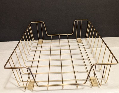 Desk & Drawer Organizers - Wire Baskets Desk
