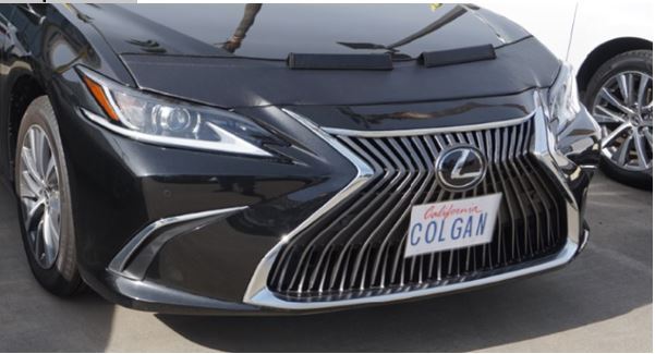Colgan Front End Mask Bra 2pc. Fits Lexus ES Sedan 2019-2025 W/License ...