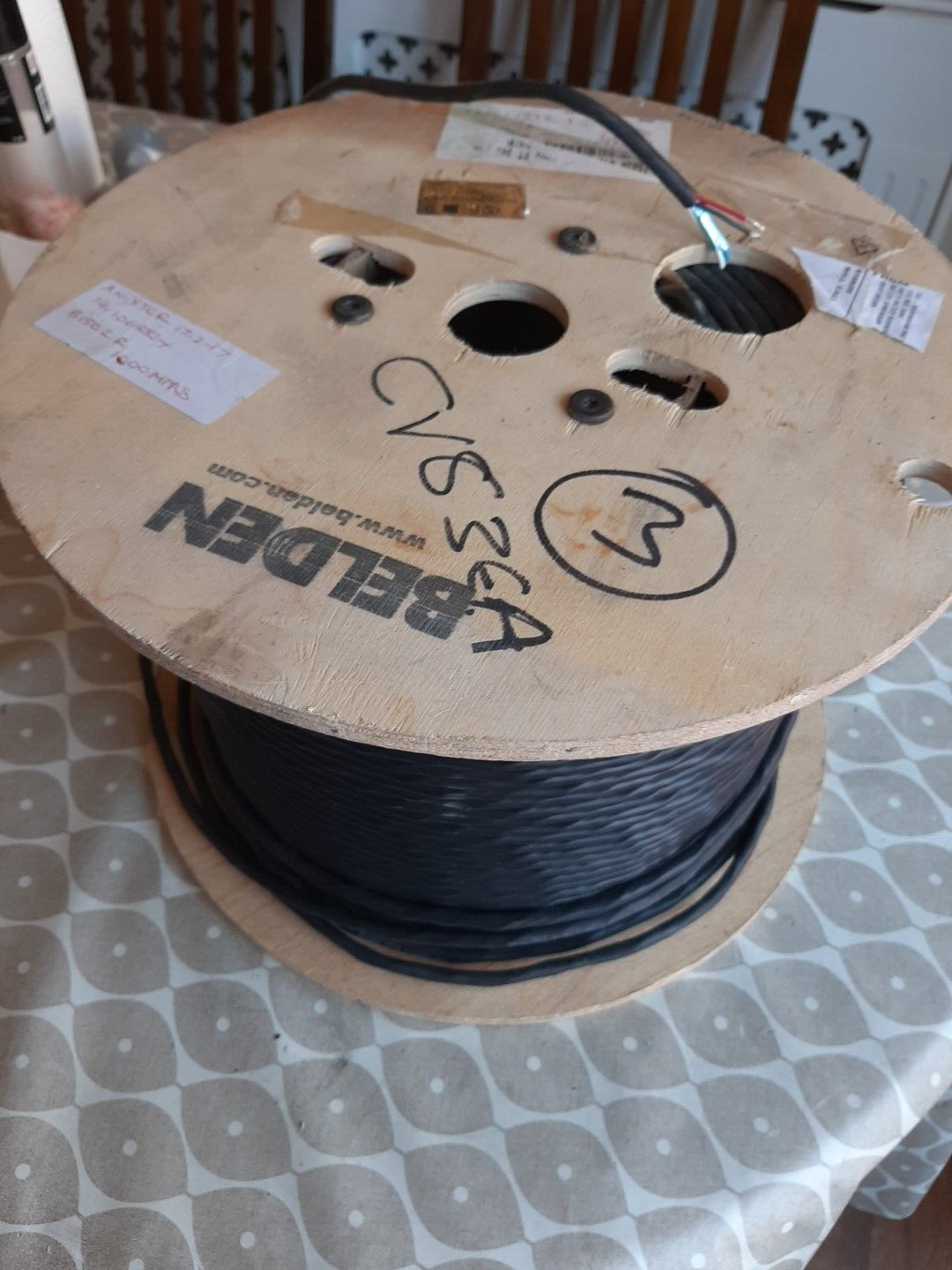 Belden 1502R E108998 2C18 2C22 Shileded ul CMR multi media cable per ...