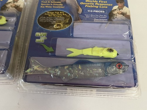 2 Open Packages Banjo Minnow Fishing Lures System Lures As Seen On TV ...