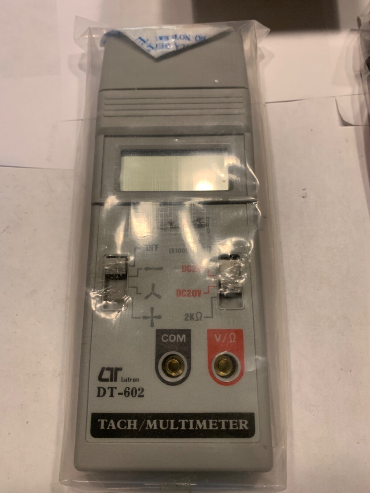Lutron DT-602 Digital Tachometer Multimeter Radio Control Airplanes 2&3 ...